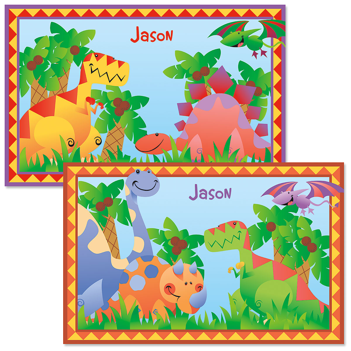 Kids' Dinosaur Place Mat | Lillian Vernon