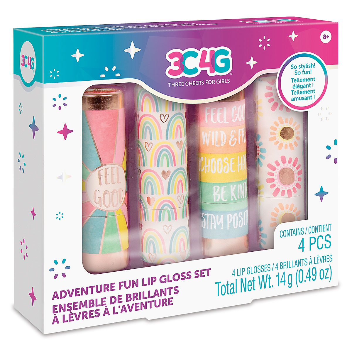Adventure Fun Lip Gloss Set | Lillian Vernon