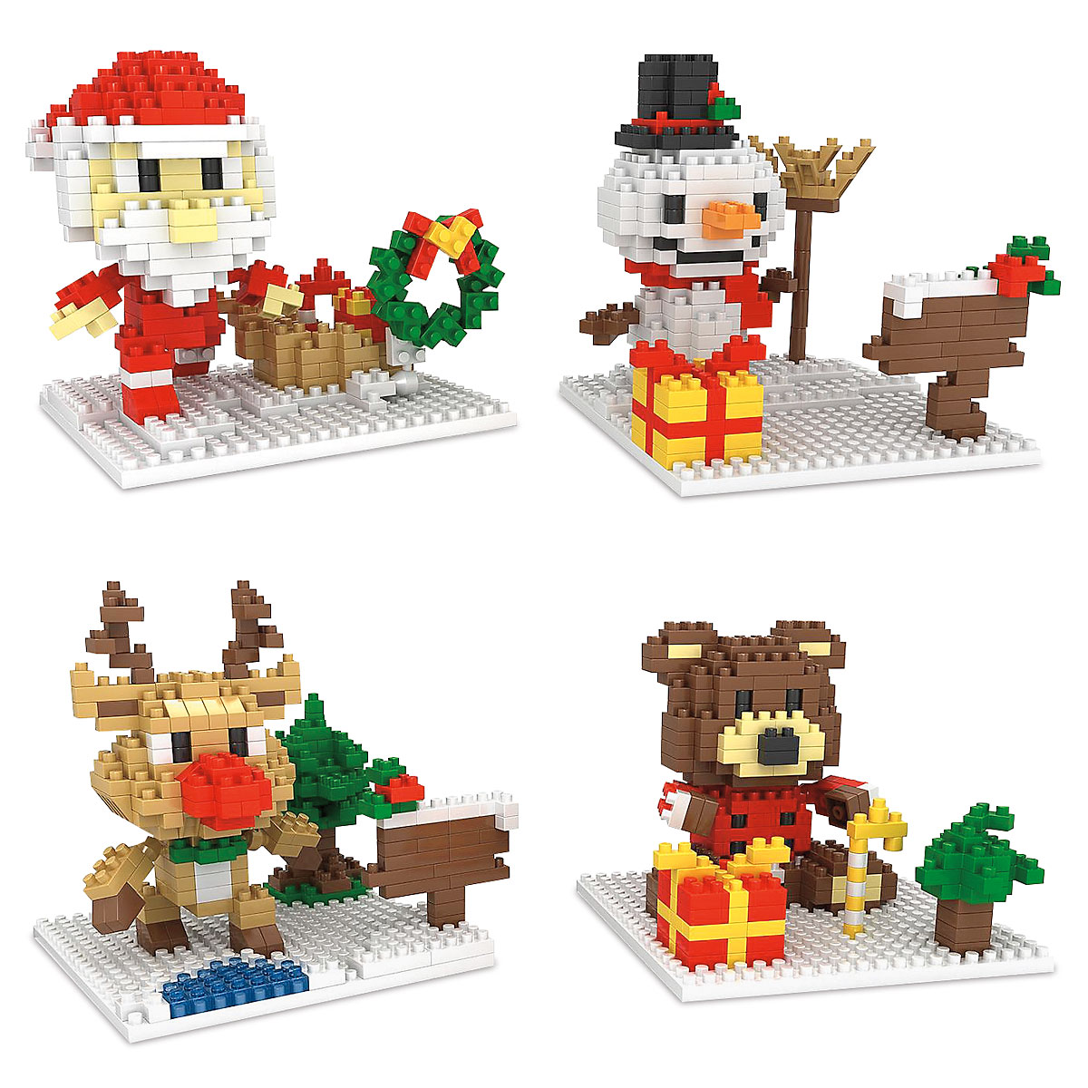Christmas in a Box Building Blocks | Lillian Vernon