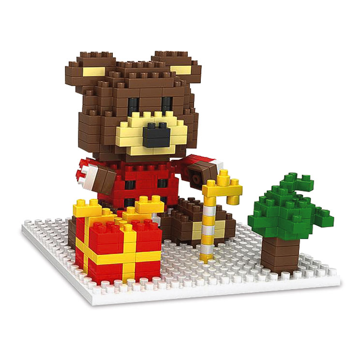 Bear in a Box Building Blocks | Lillian Vernon