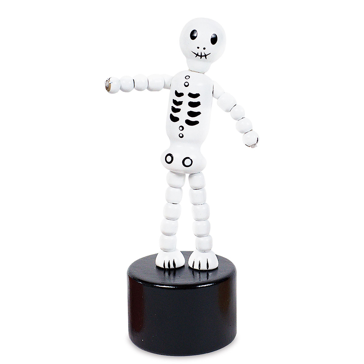 Skeleton Halloween Push Puppet | Lillian Vernon
