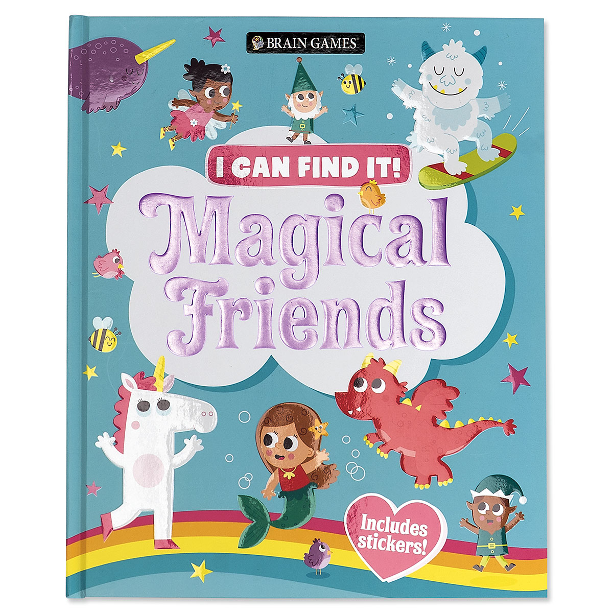I Can Find It Magical Friends Book by Brain Games® | Lillian Vernon