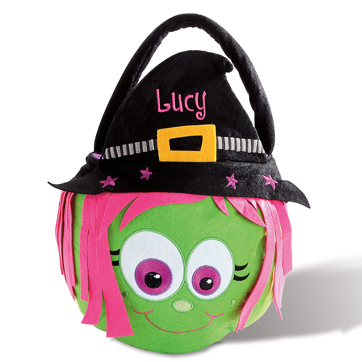 Witch Halloween Personalized Treat Basket | Lillian Vernon