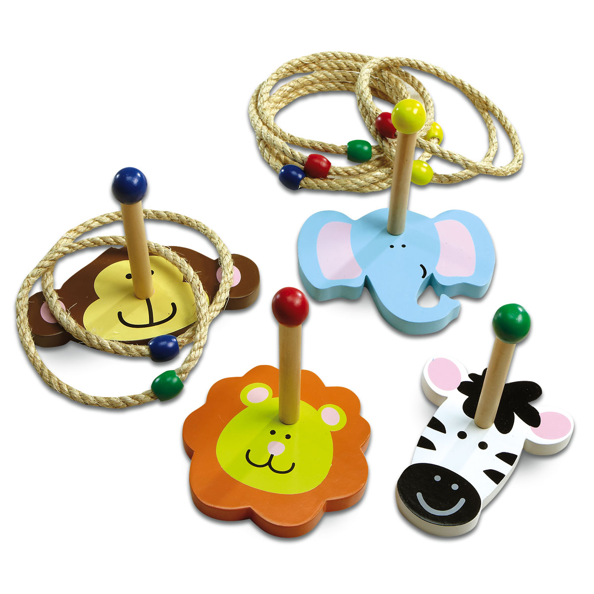 Zoo Animal Ring Toss Game | Lillian Vernon