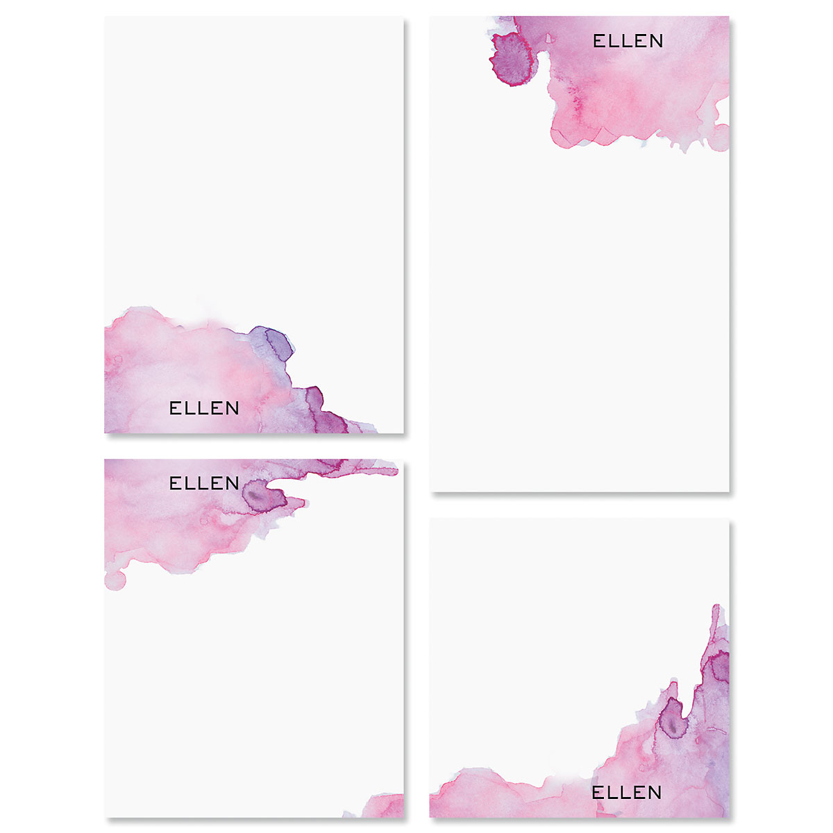 Watercolor Mark Notepads | Lillian Vernon