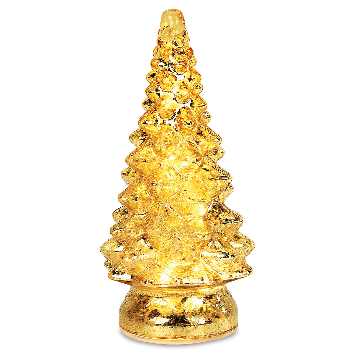 Gold LED Tree Decoration | Lillian Vernon
