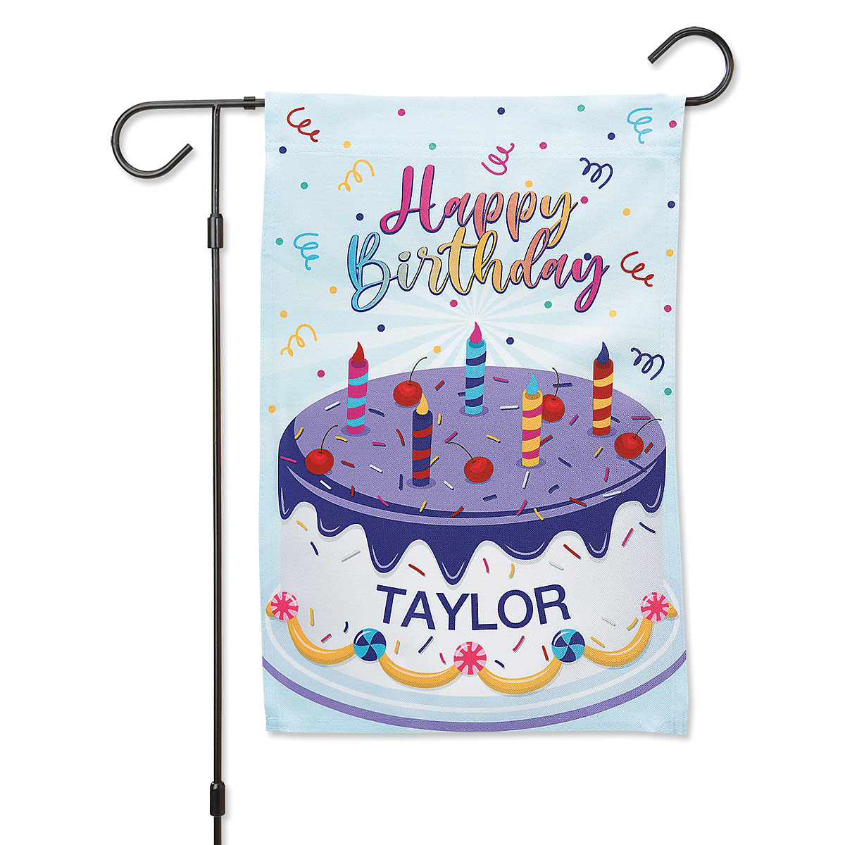 Birthday Personalized Garden Flag | Lillian Vernon