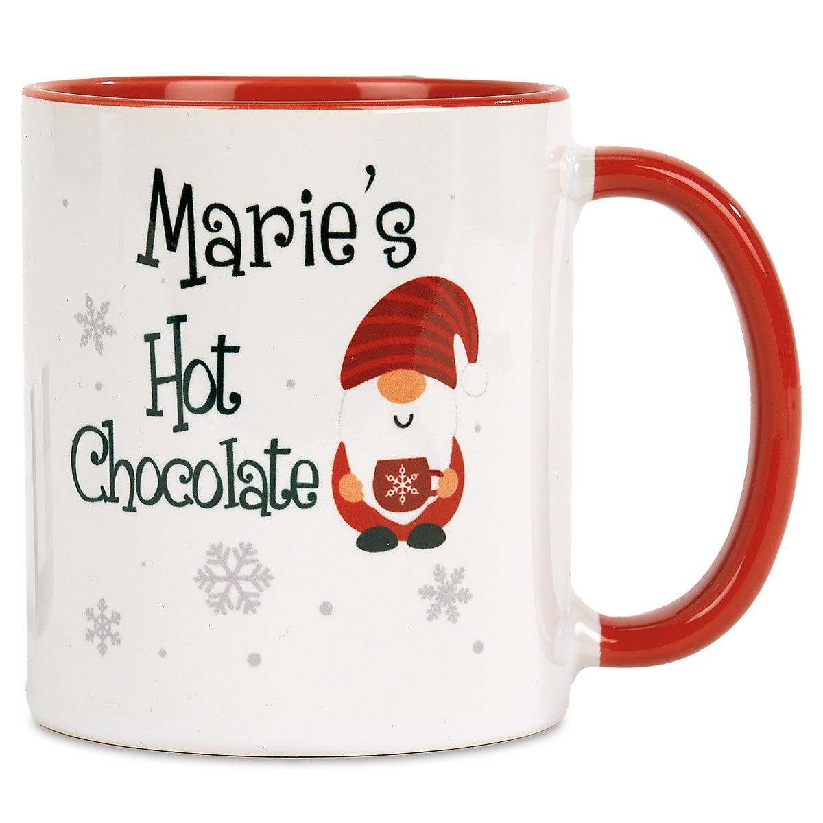 Gnome Personalized Hot Chocolate Mug | Lillian Vernon