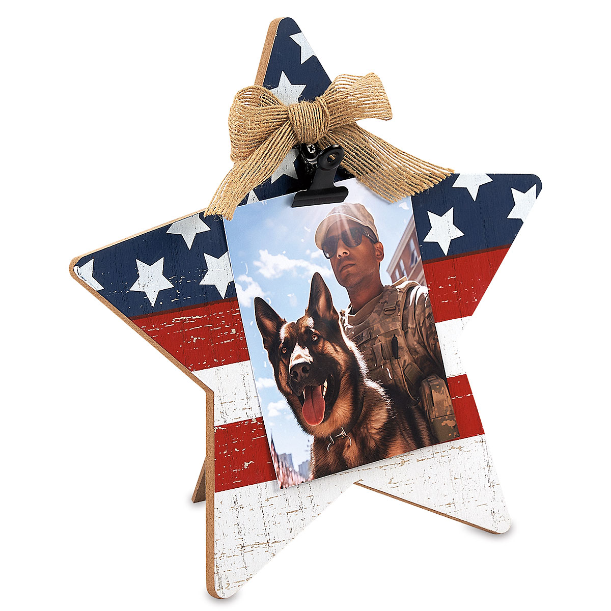 Patriotic Star Picture/Note Display | Lillian Vernon