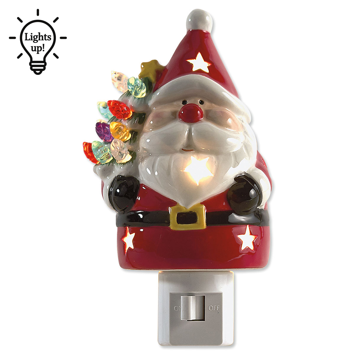 Santa Nightlight | Lillian Vernon