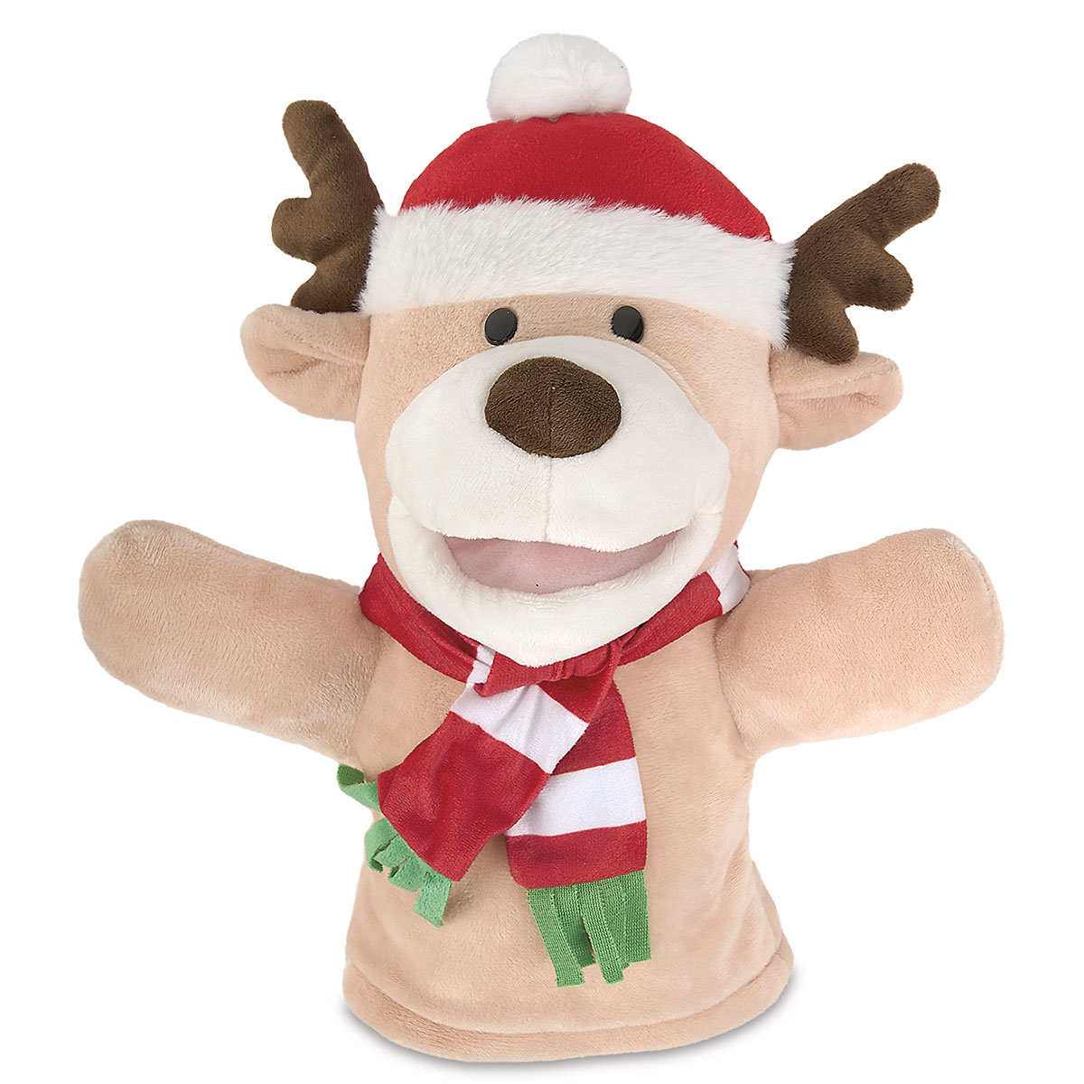 Reindeer Christmas Hand Puppet | Lillian Vernon
