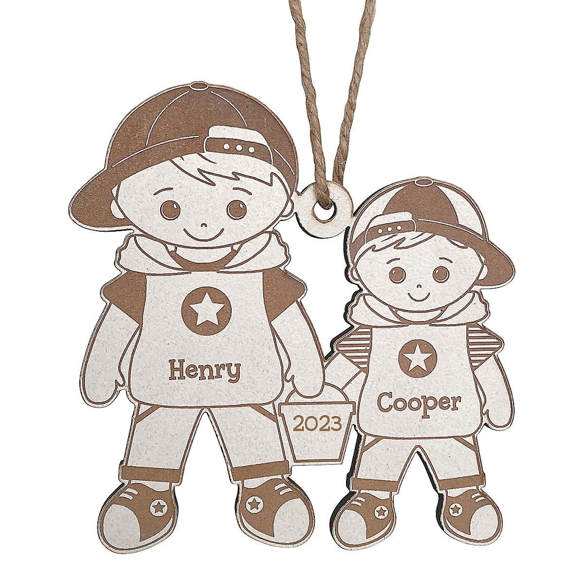 Big Brother, Big Brother Personalized Sibling Wood Ornament | Lillian ...