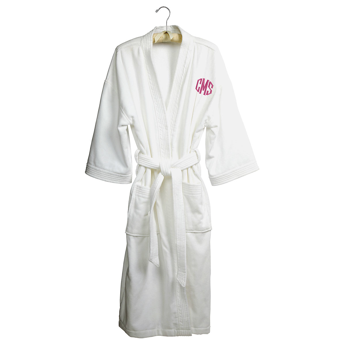 Personalized Unisex Robes - Diamond Monogram | Lillian Vernon