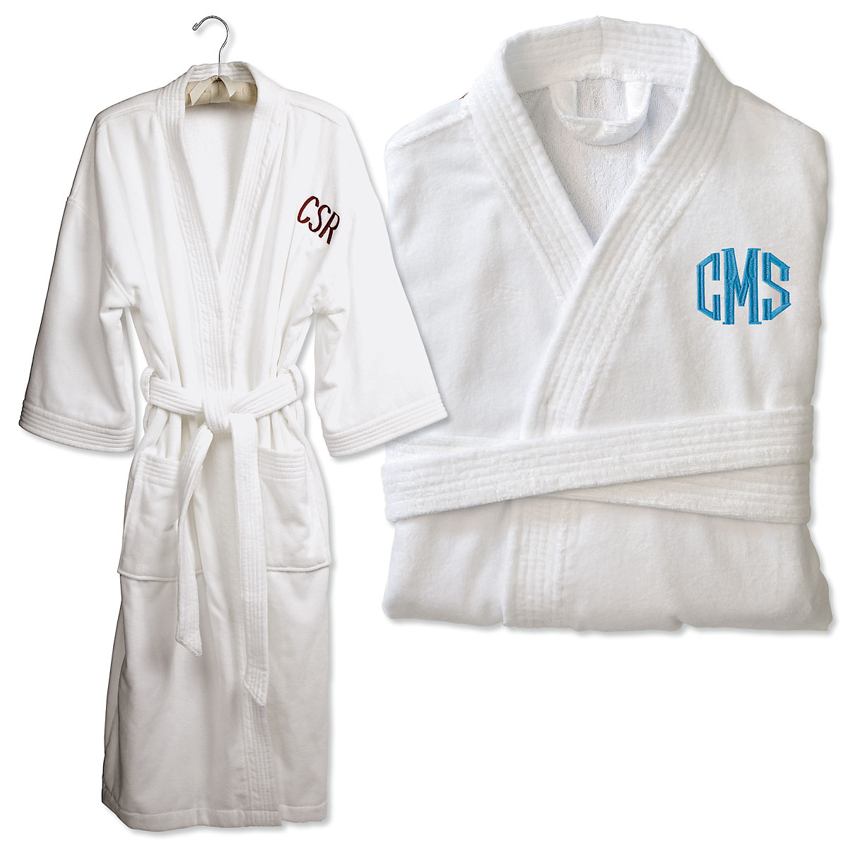 Personalized Unisex Robes | Lillian Vernon