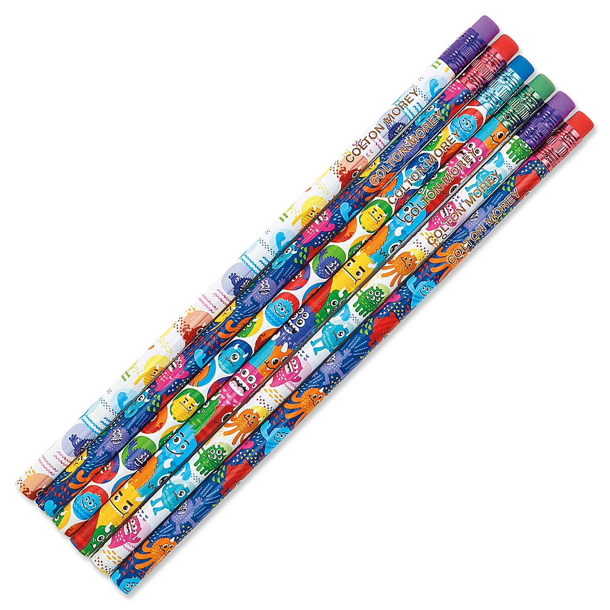 Personalized Monster Pencils | Lillian Vernon