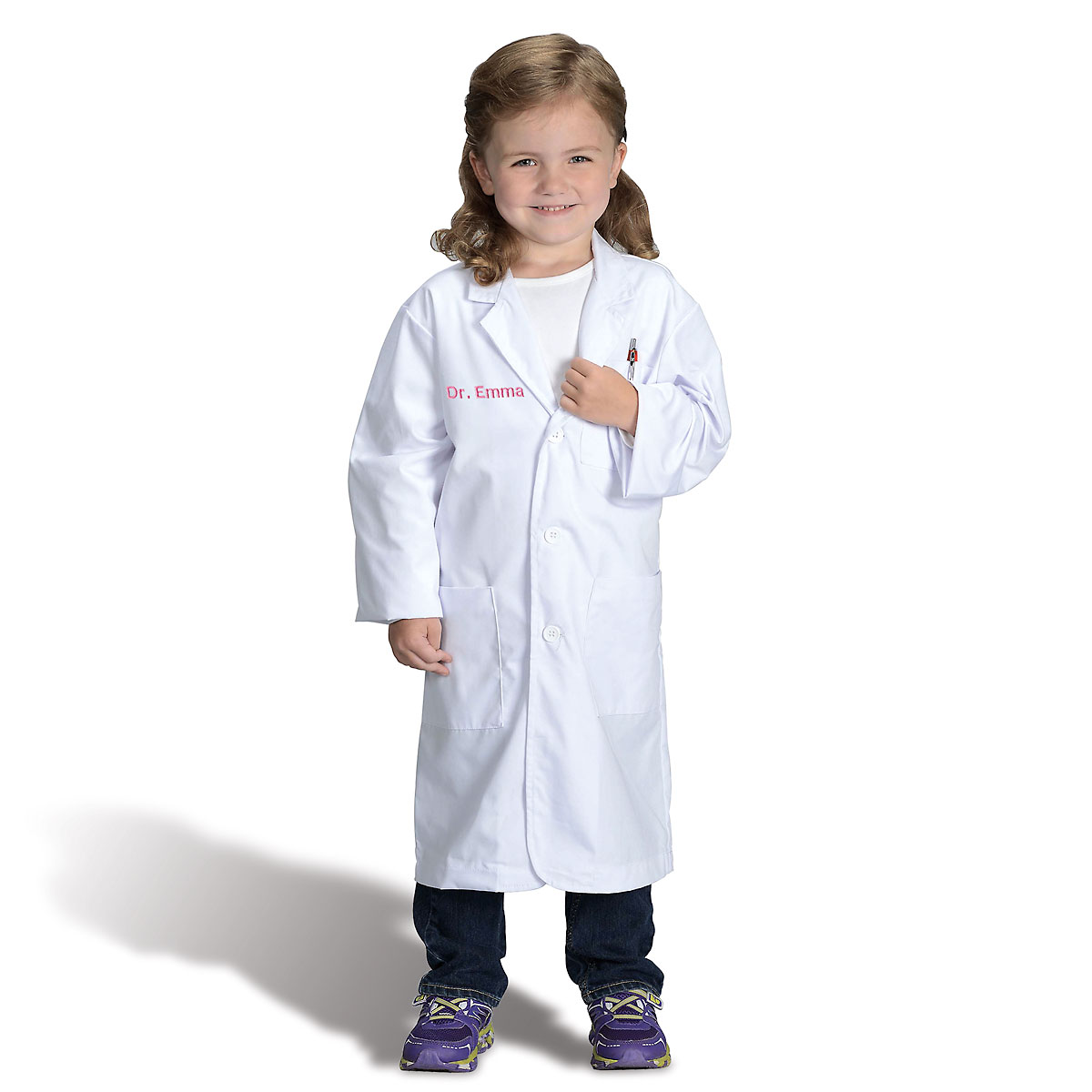 Personalized Dress-Up Lab Coat Outfit | Lillian Vernon