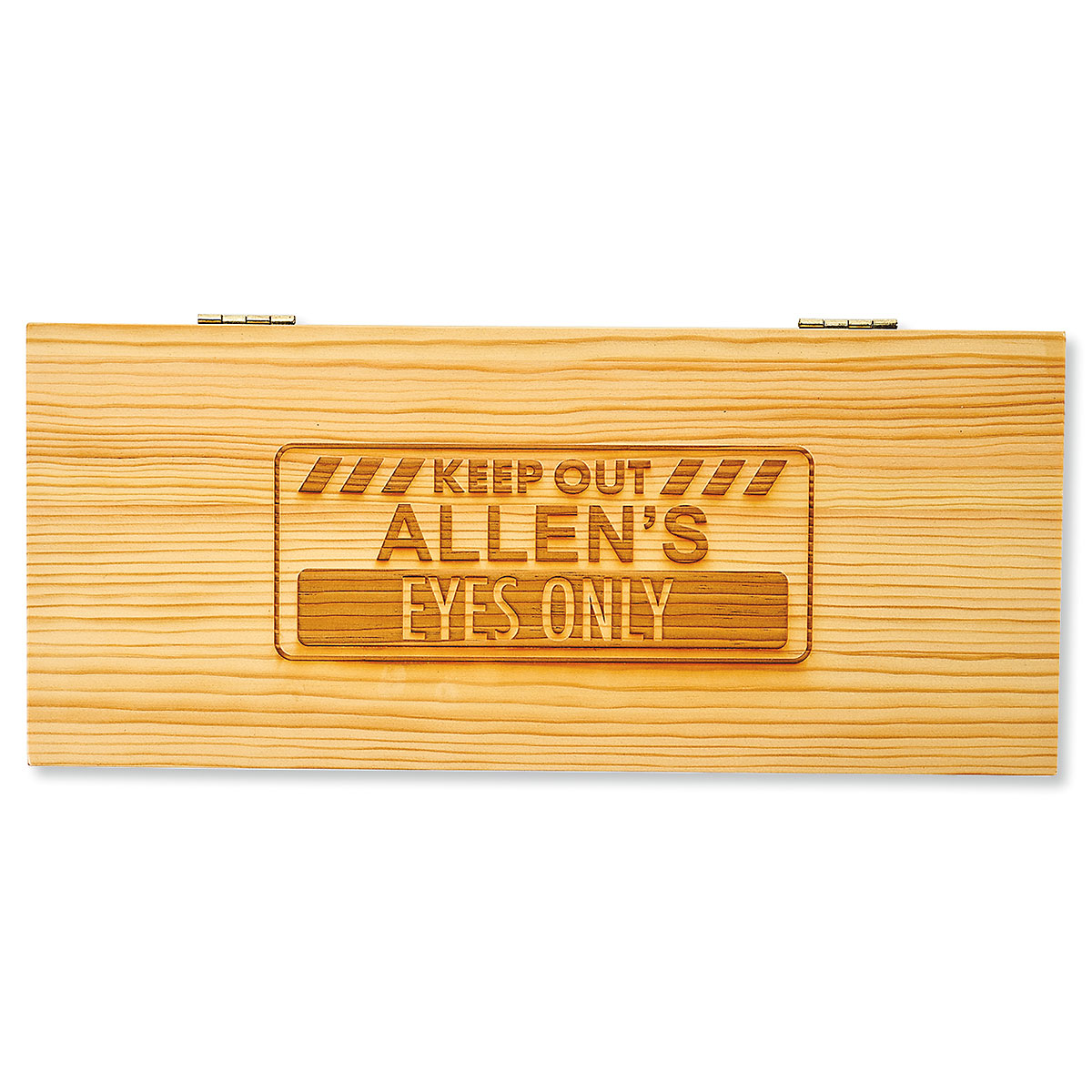 Keep Out Personalized Storage Box | Lillian Vernon