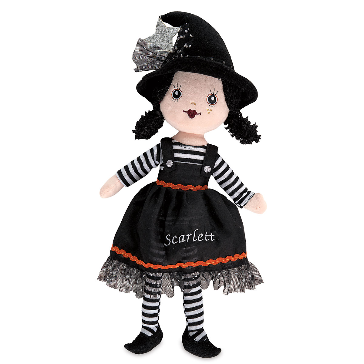 Matilda the Witch Personalized Rag Doll | Lillian Vernon