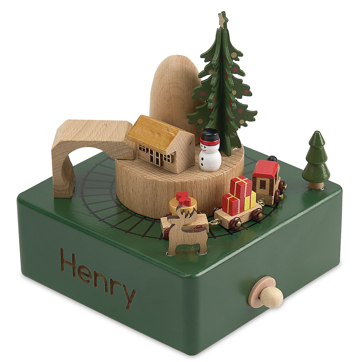 Train Personalized Music Box | Lillian Vernon