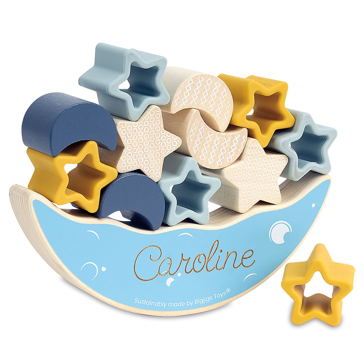 Moon Balance Personalized Stacker | Lillian Vernon