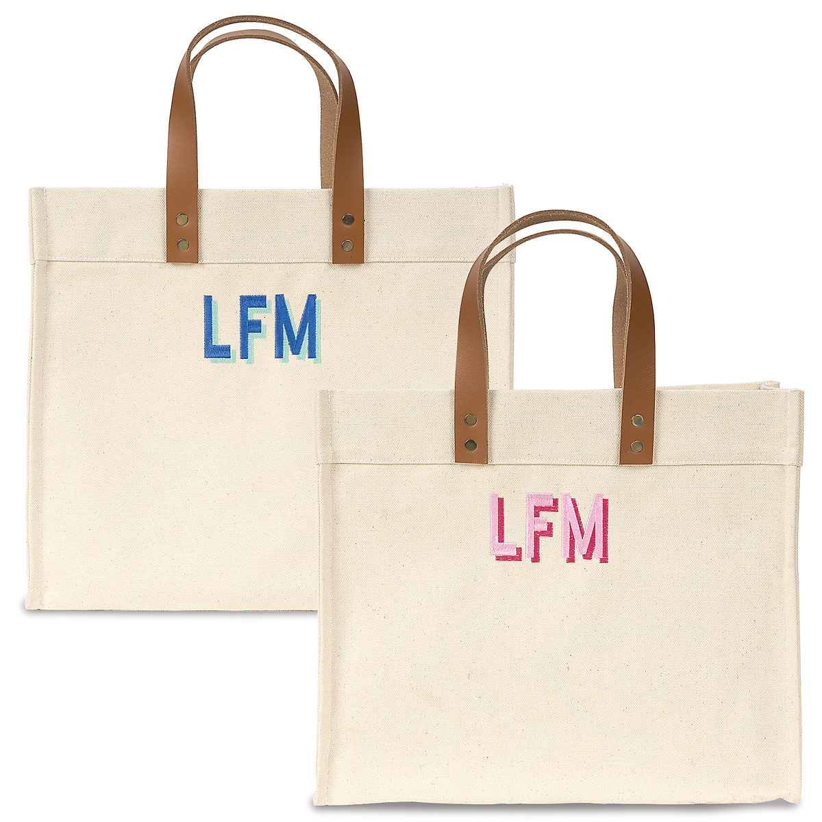 Monogrammed Signature Tote | Lillian Vernon