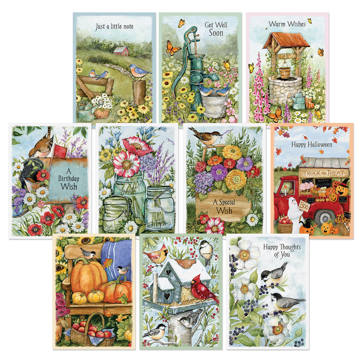 Susan Winget Garden All Occasion Cards Value Pack | Lillian Vernon