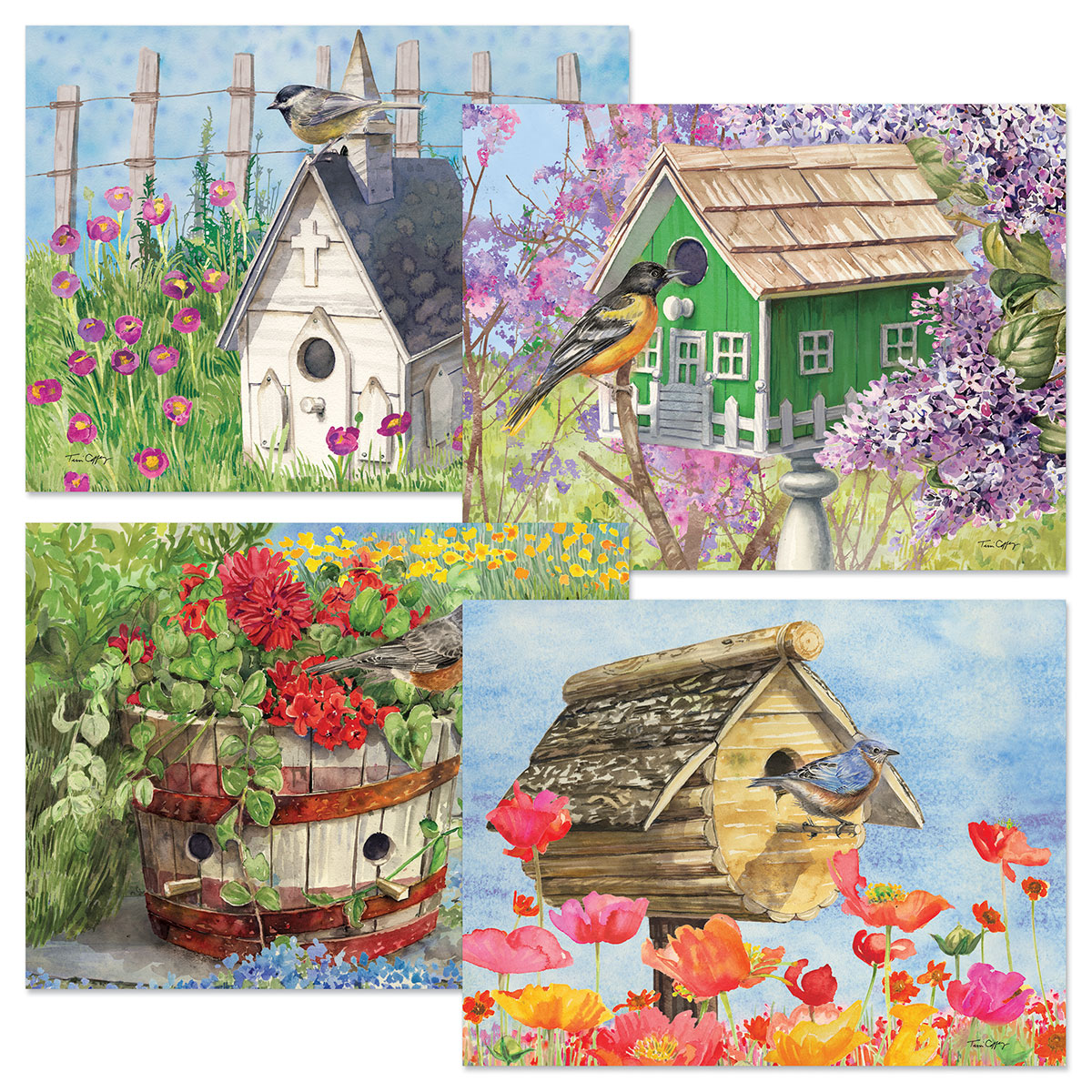 Birdhouse Note Cards | Lillian Vernon