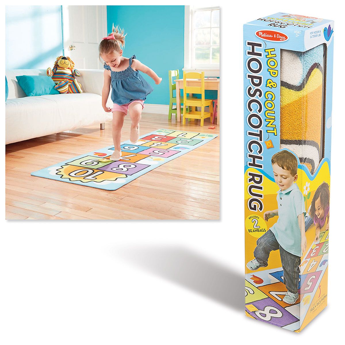 Hopscotch Rug | Lillian Vernon