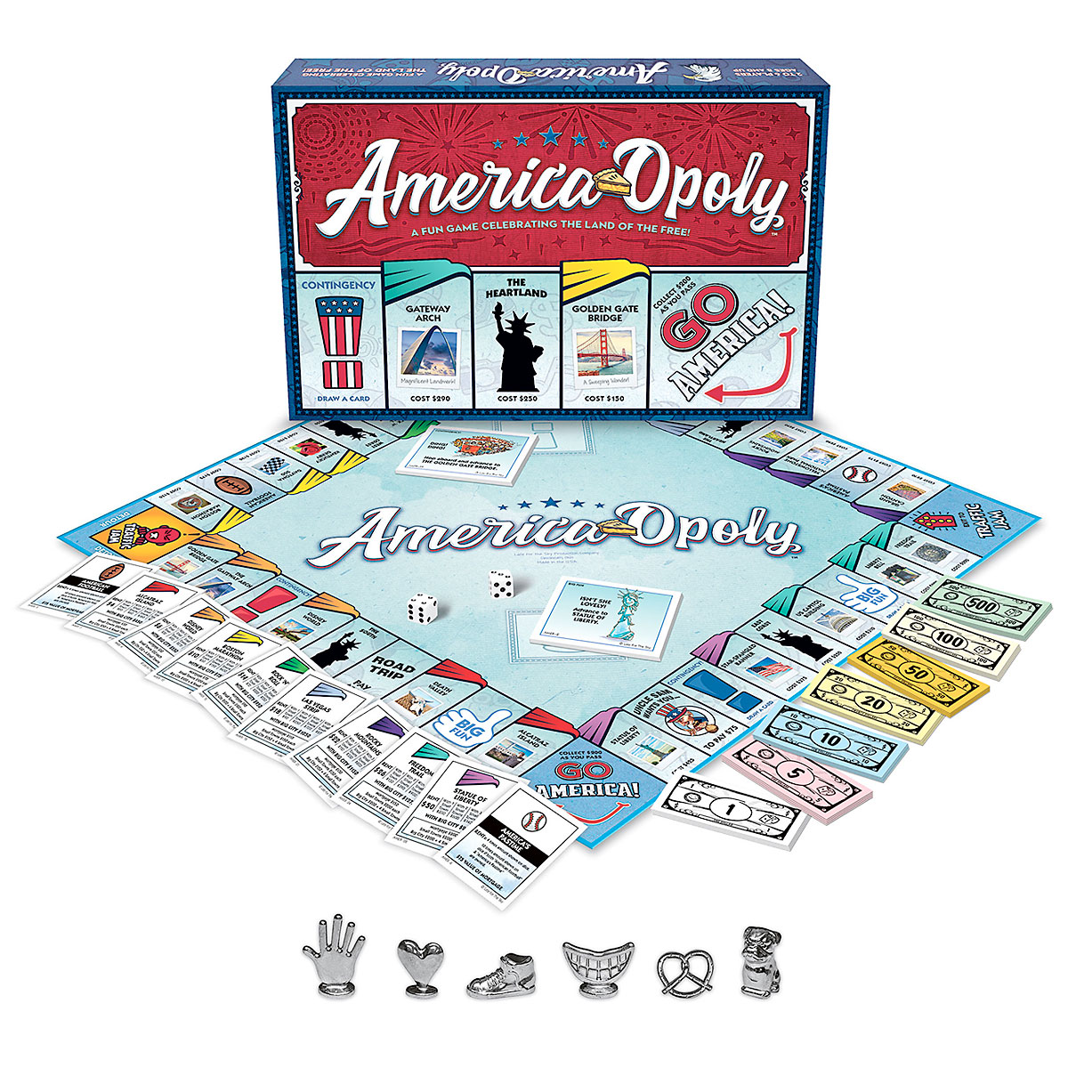 America-Opoly Game | Lillian Vernon