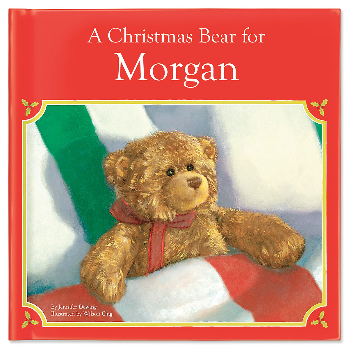 Personalized Christmas Bear Storybook | Lillian Vernon