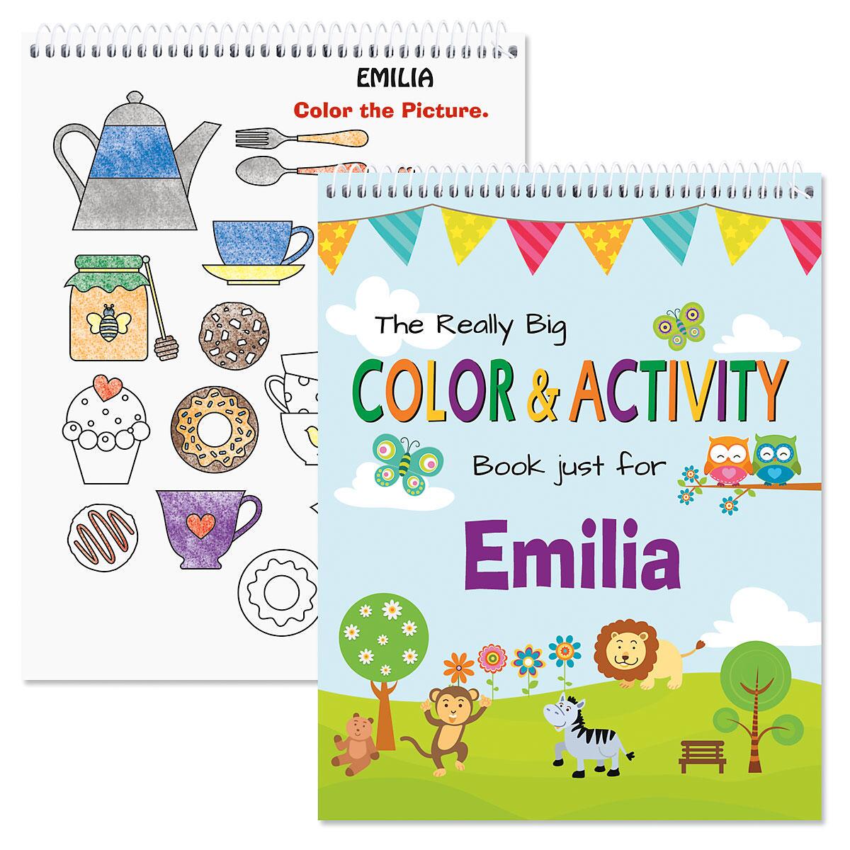 Everyday Personalized Activity Book | Lillian Vernon