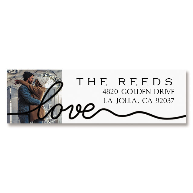 Love Photo Address Labels | Lillian Vernon