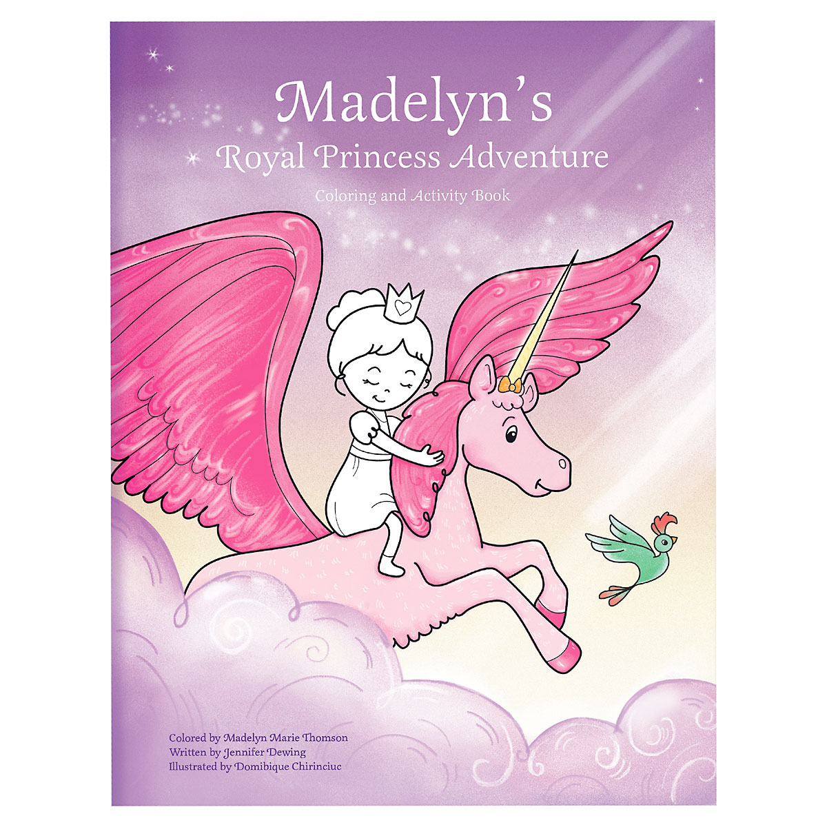 Royal Princess Personalized Coloring Book & Sticker Set | Lillian Vernon