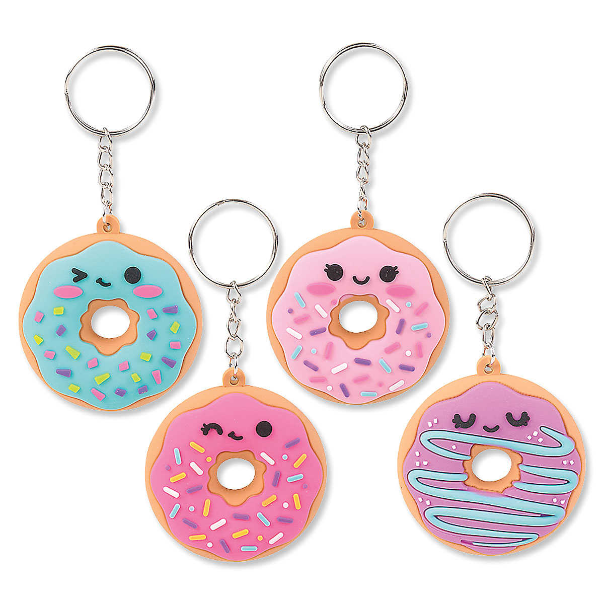 Donut Keychain | Lillian Vernon