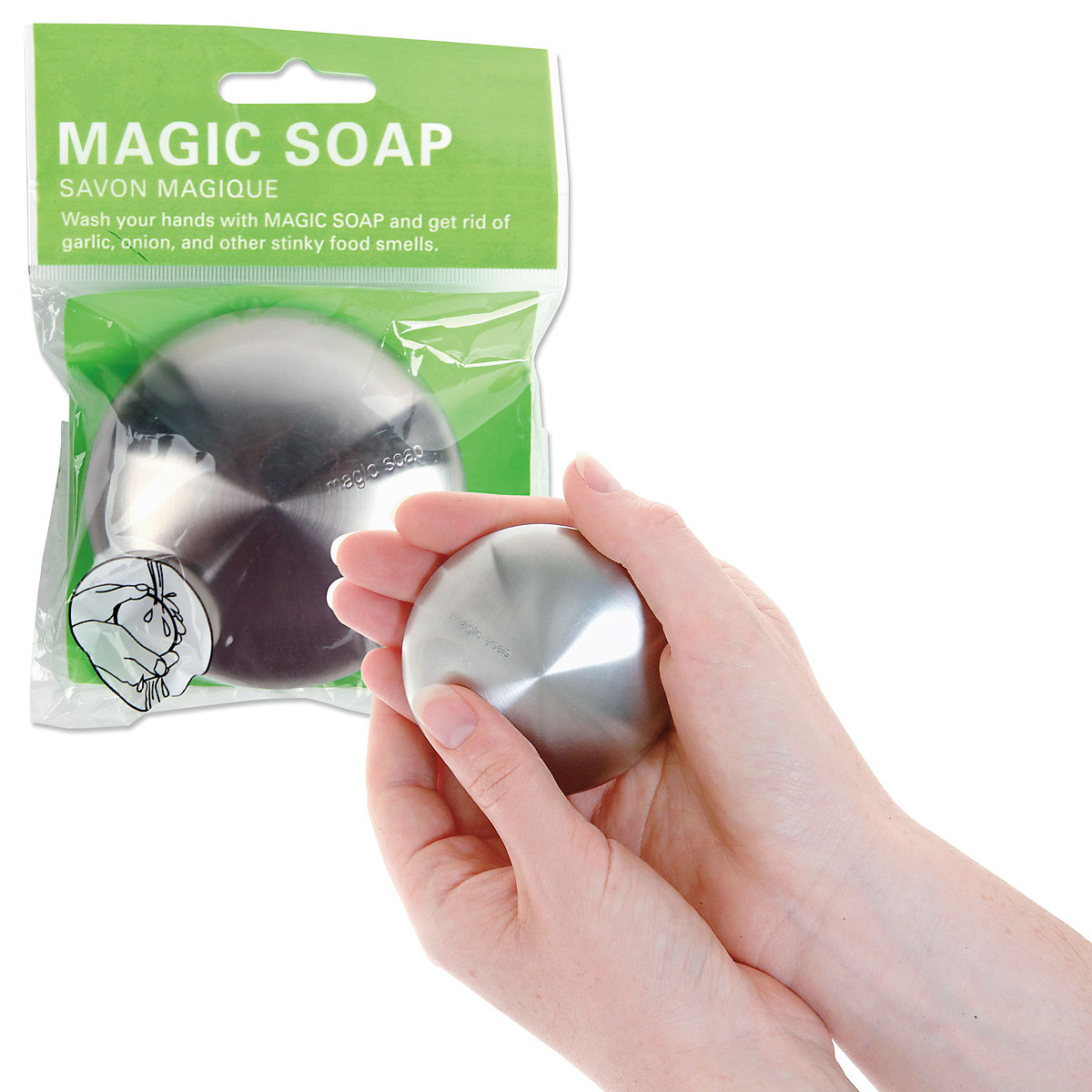 Stainless Steel Magic Soap | Lillian Vernon