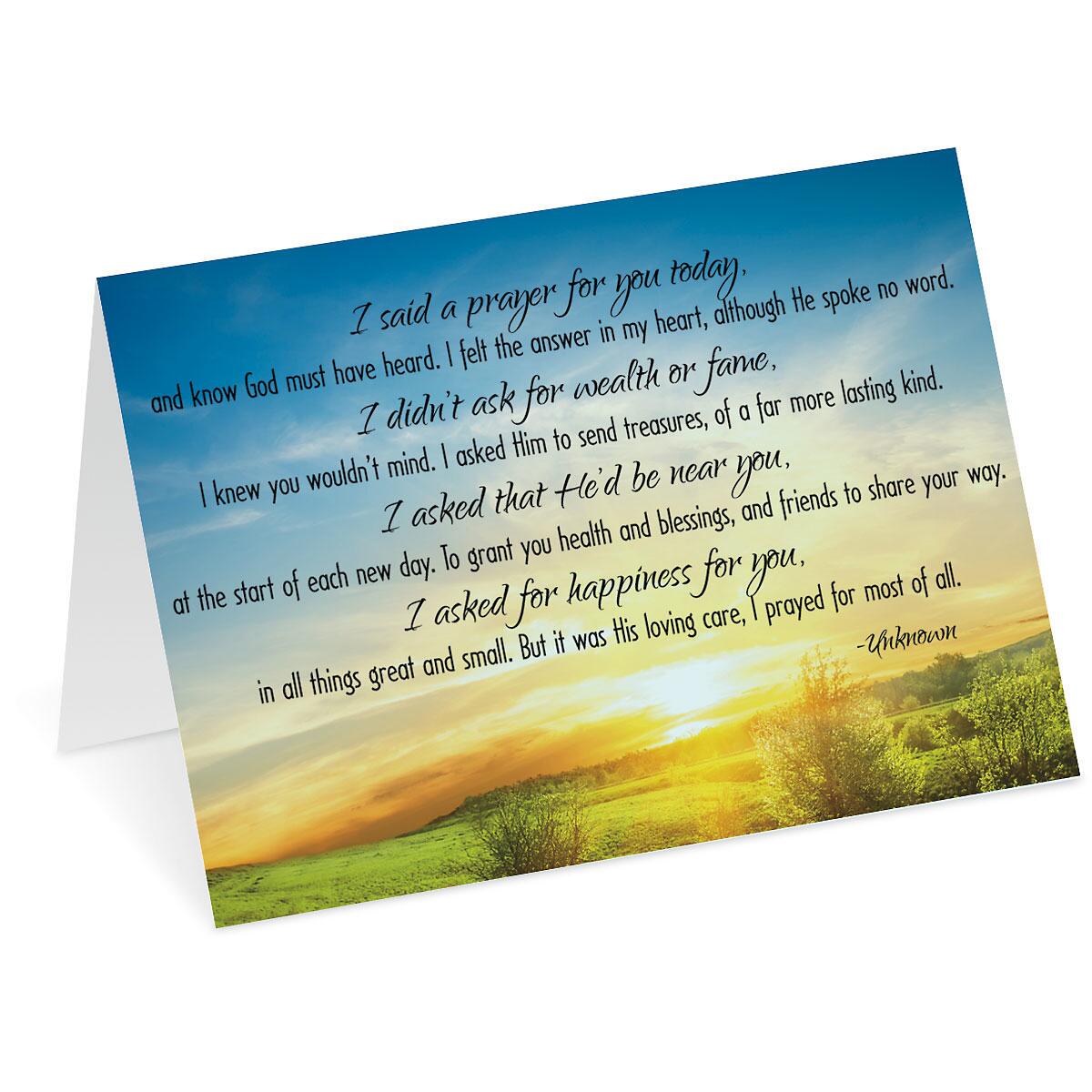 Said a Prayer Note Cards | Lillian Vernon