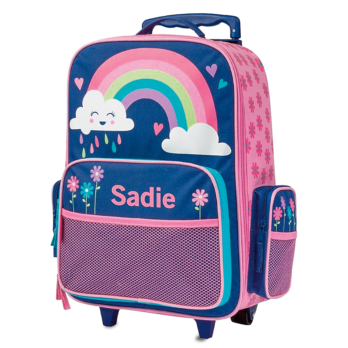 Kids Personalized Rainbow Carry-on Luggage | Lillian Vernon