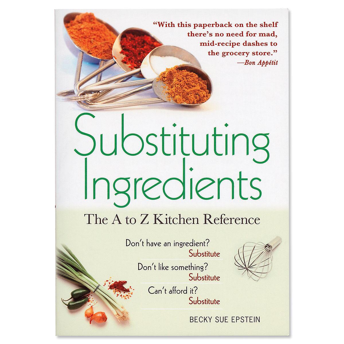 Substituting Ingredients Book | Lillian Vernon