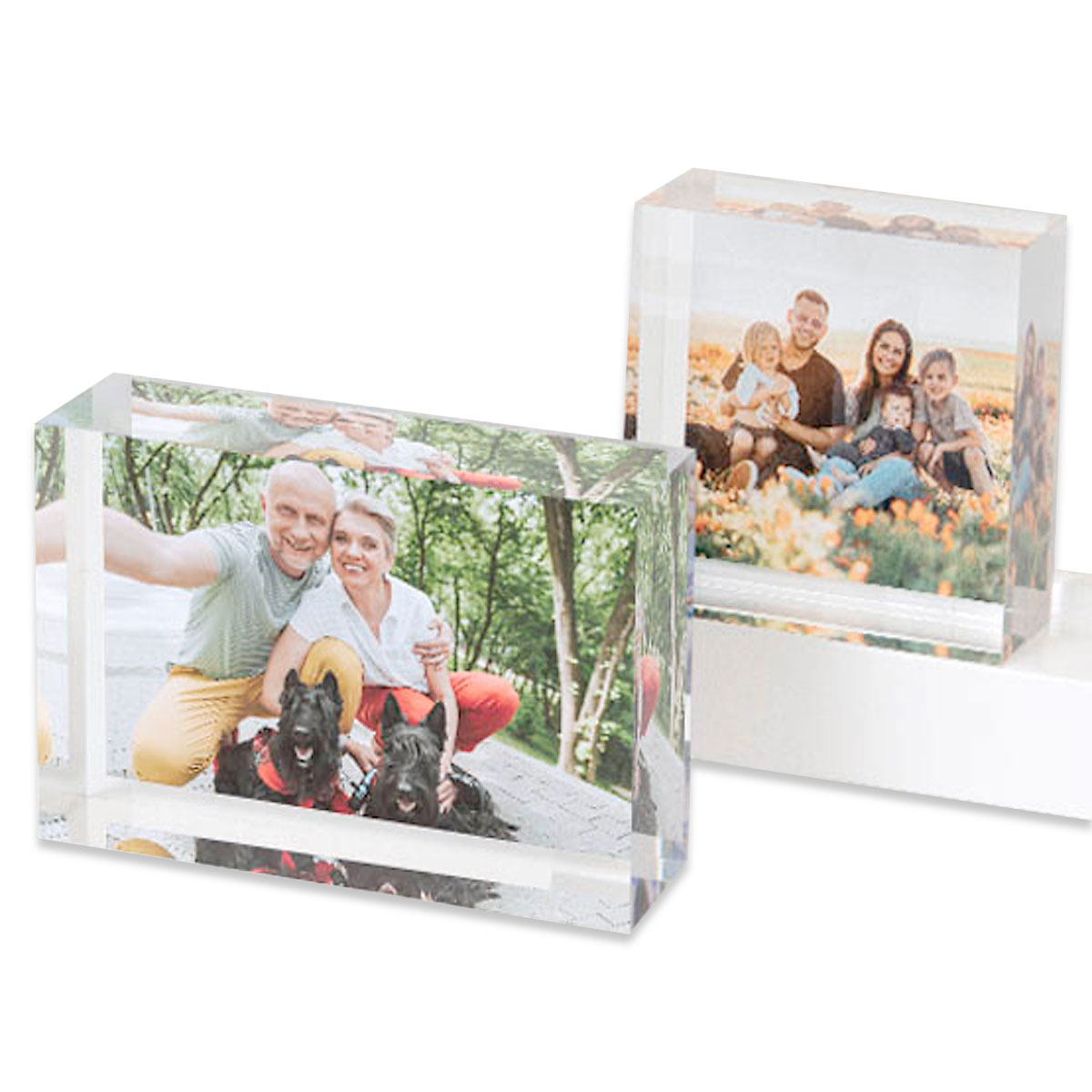 Acrylic 2x3 Photo Vertical MiniBlox | Lillian Vernon