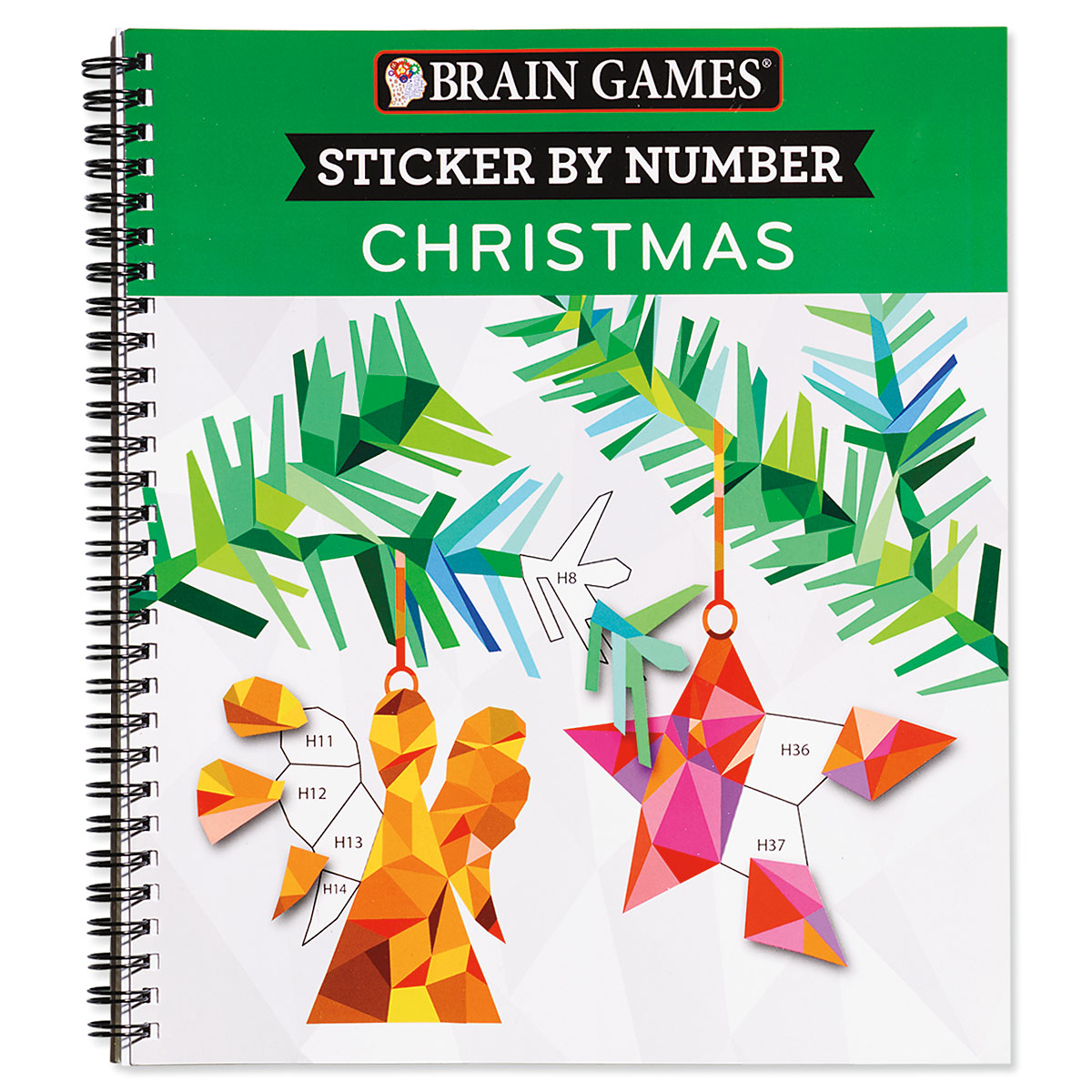 Christmas Ornaments Sticker by Number Brain Games® | Lillian Vernon